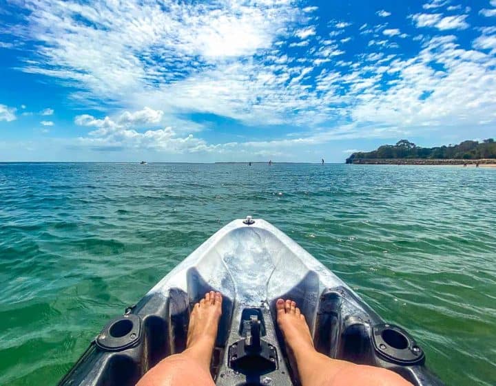 Camping at Amity Point - Stradbroke Island